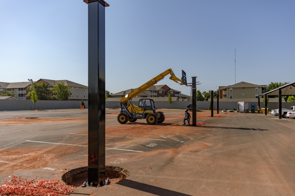 Vehicle Sun & Hail Protection for Airports & Car Dealerships