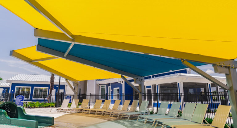 Shade Systems Monoslope Cantilevers - imaginative shade protection for ...